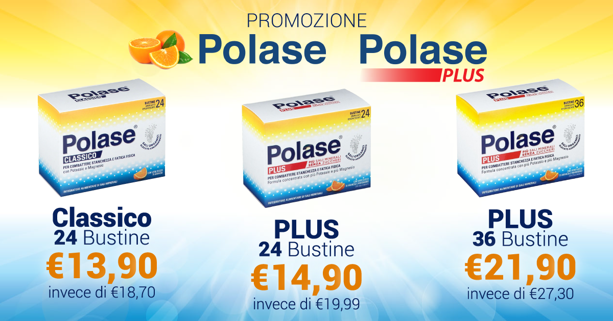 Promozione Polase Classico e Plus - Antica Farmacia Amodeo Palermo